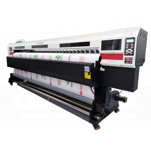 Impressora Eco Solvente BARATA Novajet Iron 160cm com cabeça epson F1080